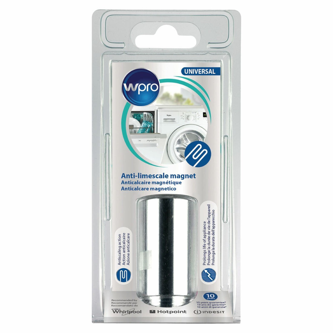 Wpro MWC171 Magnetic Descaler for Dishwasher & Washing Machine